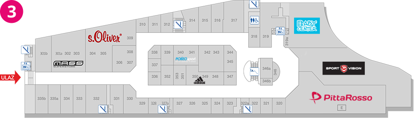 Tower Center Rijeka - Trgovine